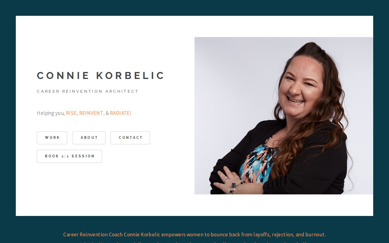 Connie Korbelic | Career Reinvention Architect